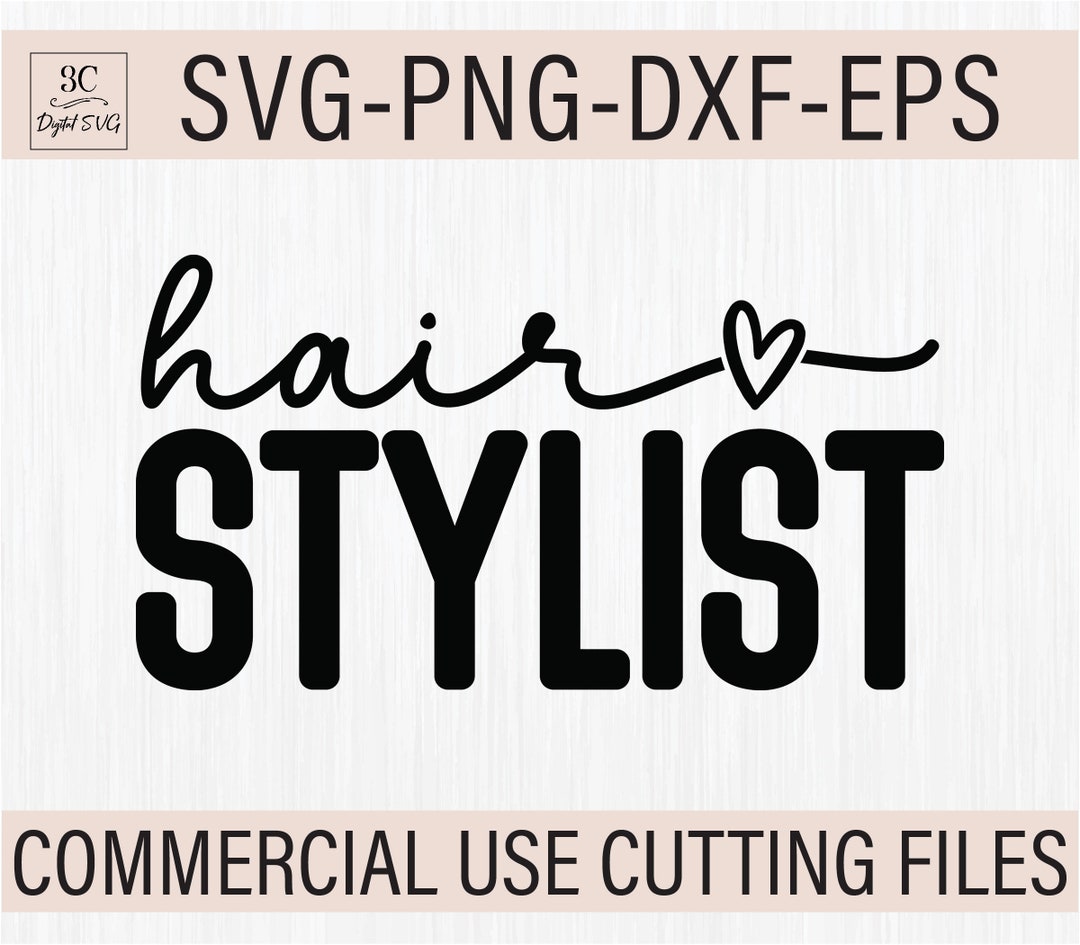 Hair Stylist SVG PNG, Hair Dresser Svg, Cosmetology Svg, Hair Stylist ...