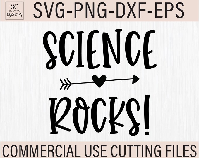 Science SVG, Science Rocks SVG, Back to School Svg, SVG Files for ...