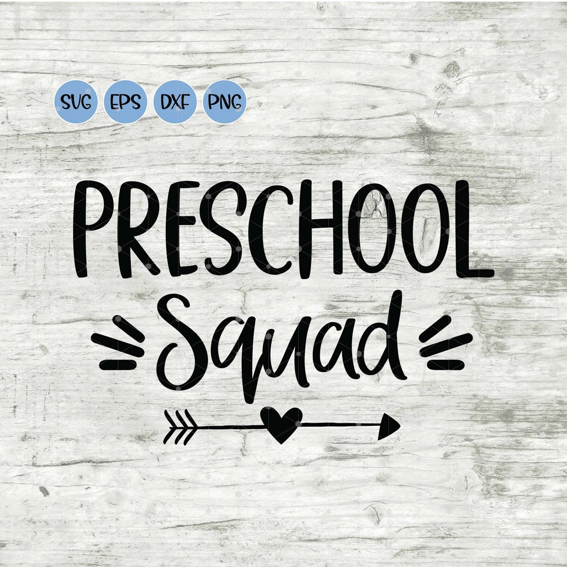 Preschool Squad SVG Cut File Teacher Svg Preschool Cricut | Etsy