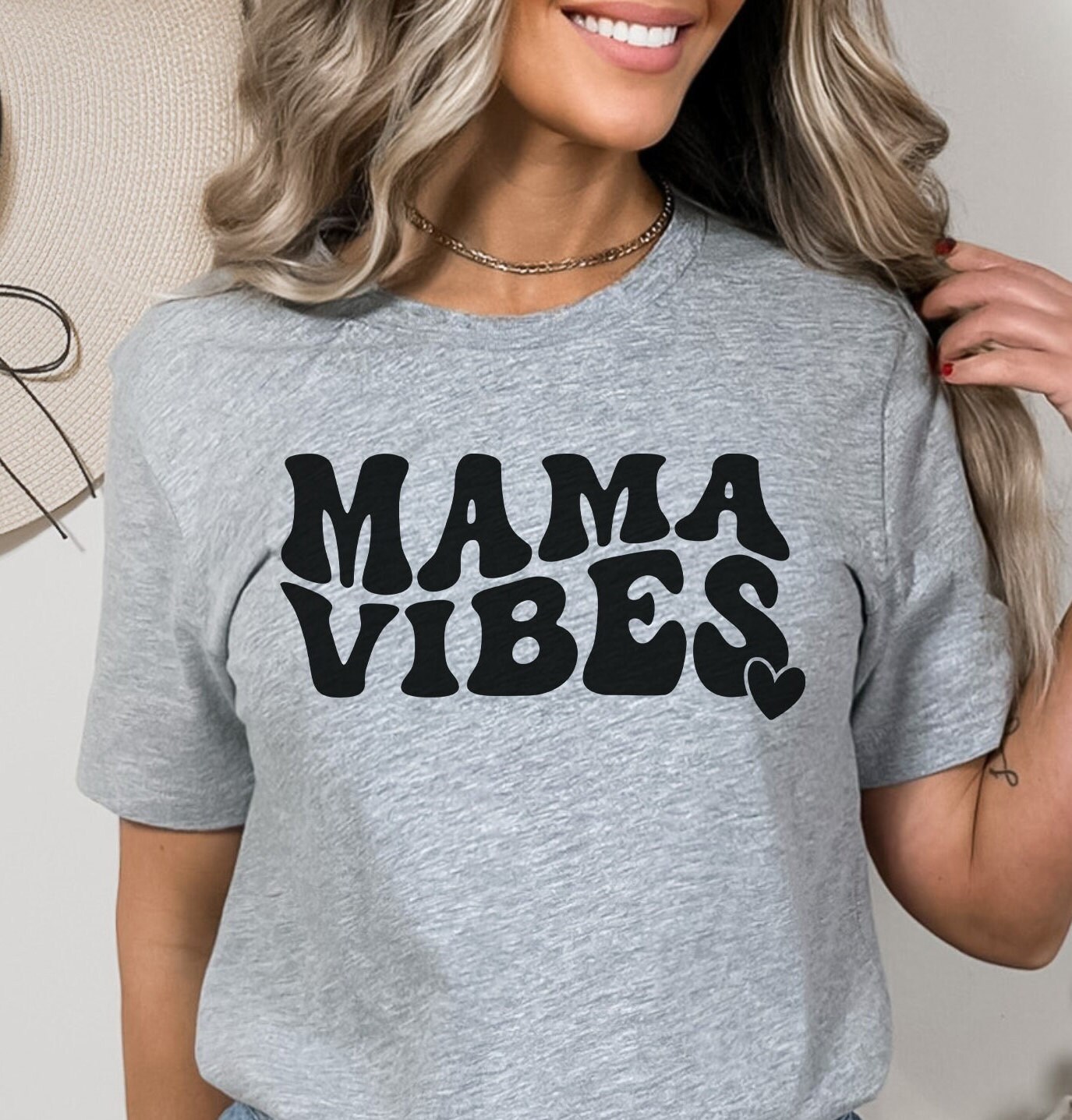 Mama Vibes SVG PNG Mom Svg Cut File Retro Wavy Mom Svg Mom - Etsy