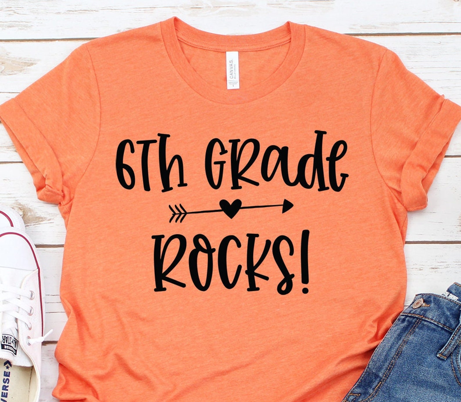 6th Grade Rocks SVG Sixth Grade Rocks Svg Teacher Digital | Etsy