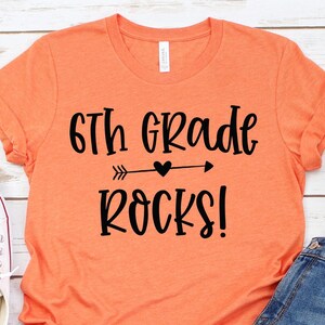 6th Grade Rocks SVG, Sixth Grade Rocks Svg, Teacher Digital Download ...