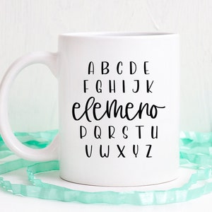 Elemeno SVG, Alphabet Elemeno SVG, Teacher Svg, Back to School Svg, ABC ...