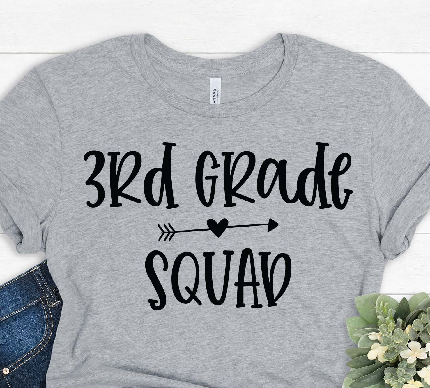 Teacher Svg 3rd Grade Squad Svg Third Grade Teacher Svg - Etsy
