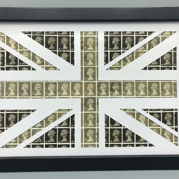 Union Jack Flag Stamp - Etsy