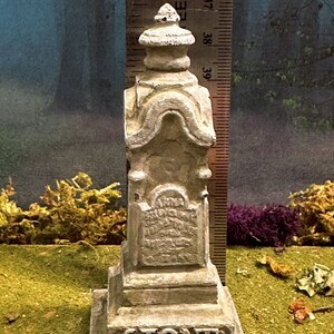 Distressed Halloween Cemetery Tombstone Stone's Large Size - Etsy