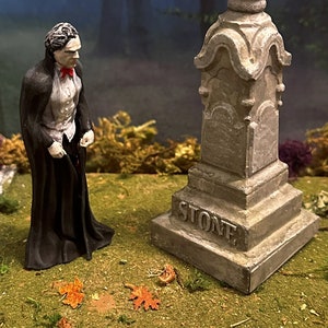 Distressed Halloween Cemetery Tombstone Stone's Large Size - Etsy