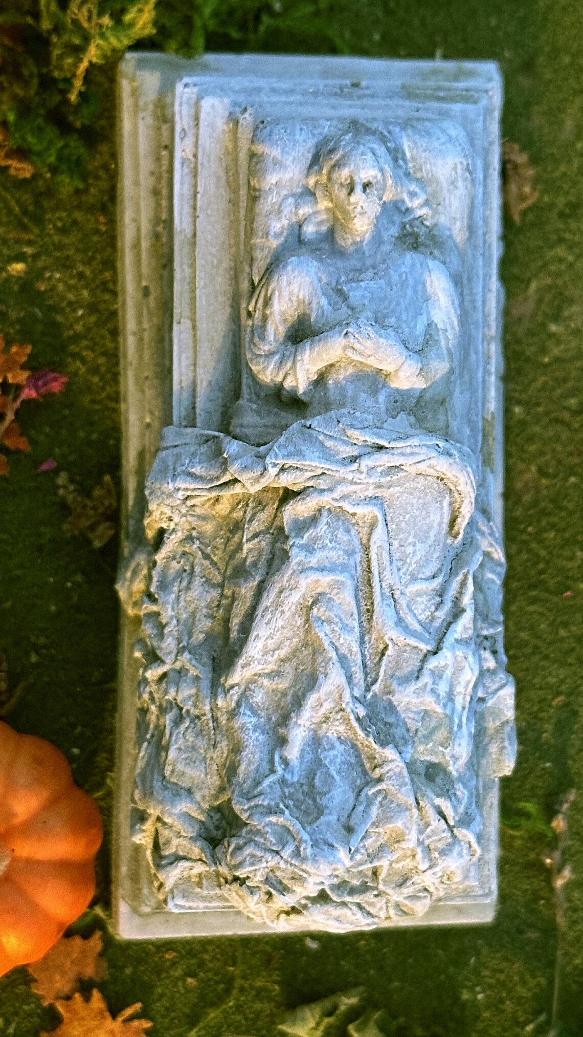 Miniature Distressed Tombstone Lying Girl Crypt - Etsy