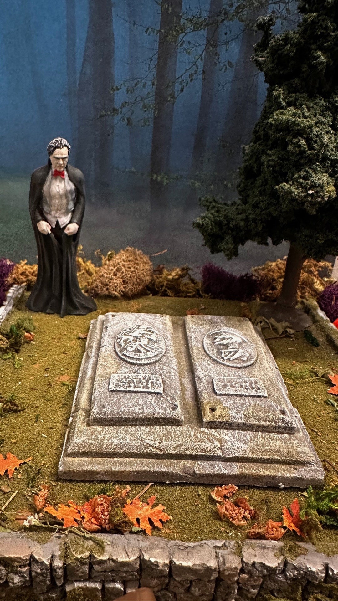 Crypt Miniature Couples Distressed Tombstone - Etsy