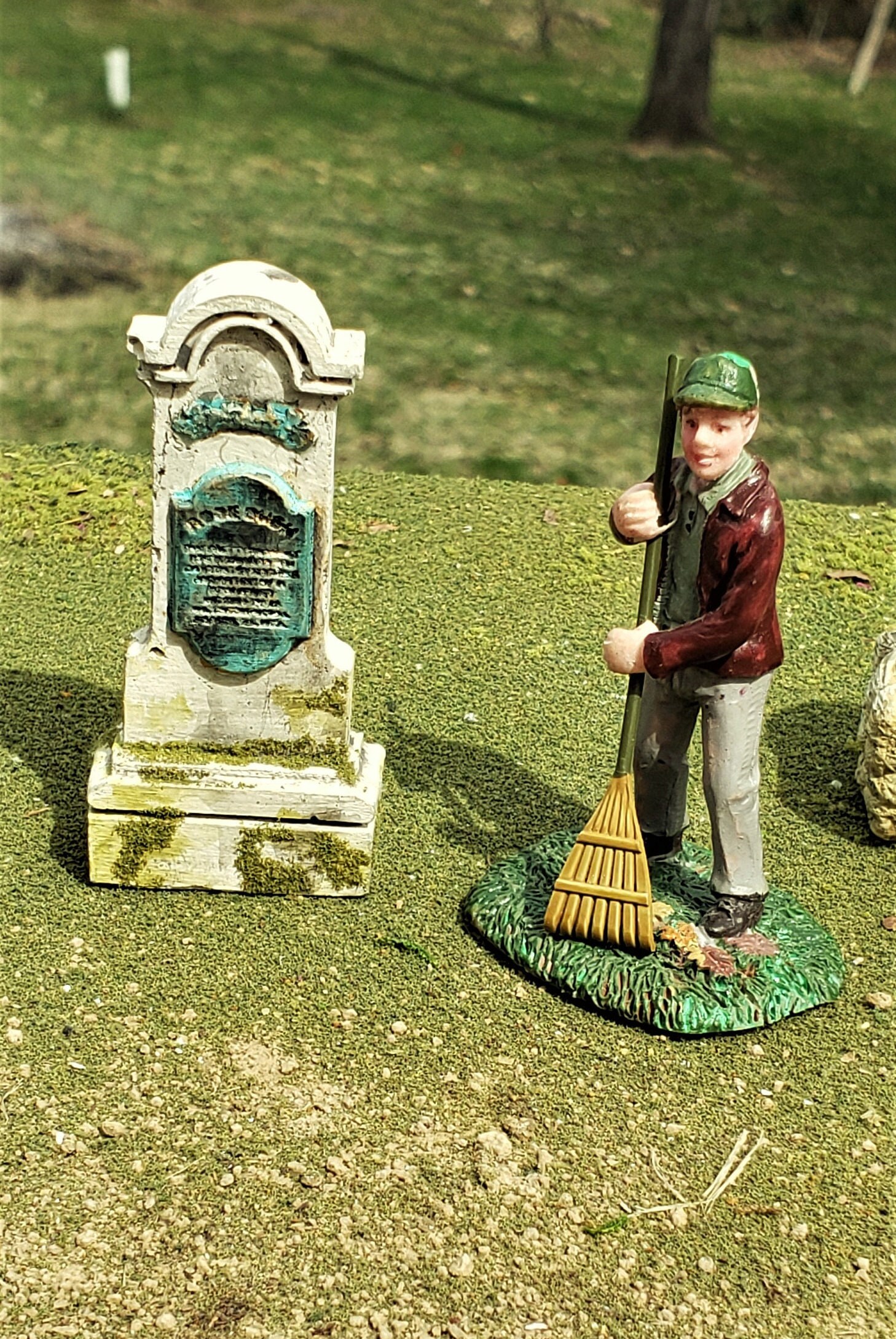 Distressed Cemetery Tombstones Rose Bush - Etsy