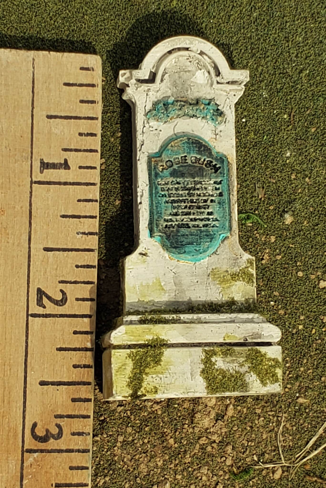 Distressed Cemetery Tombstones Rose Bush - Etsy