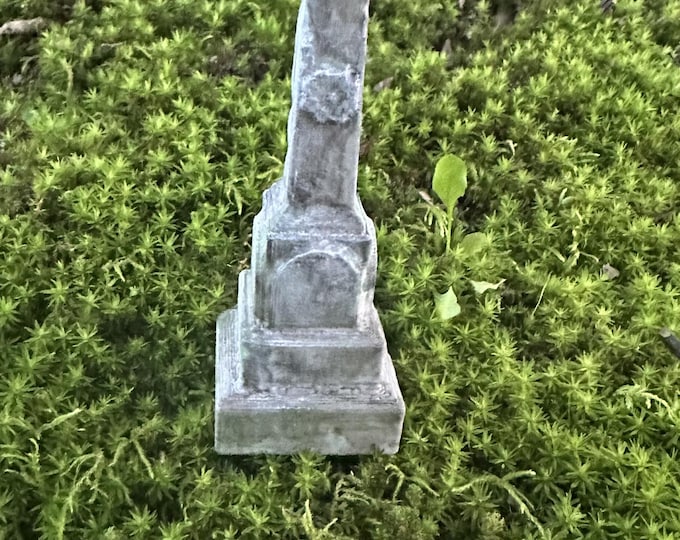 Miniature Distressed Tombstone Lying Girl Crypt - Etsy