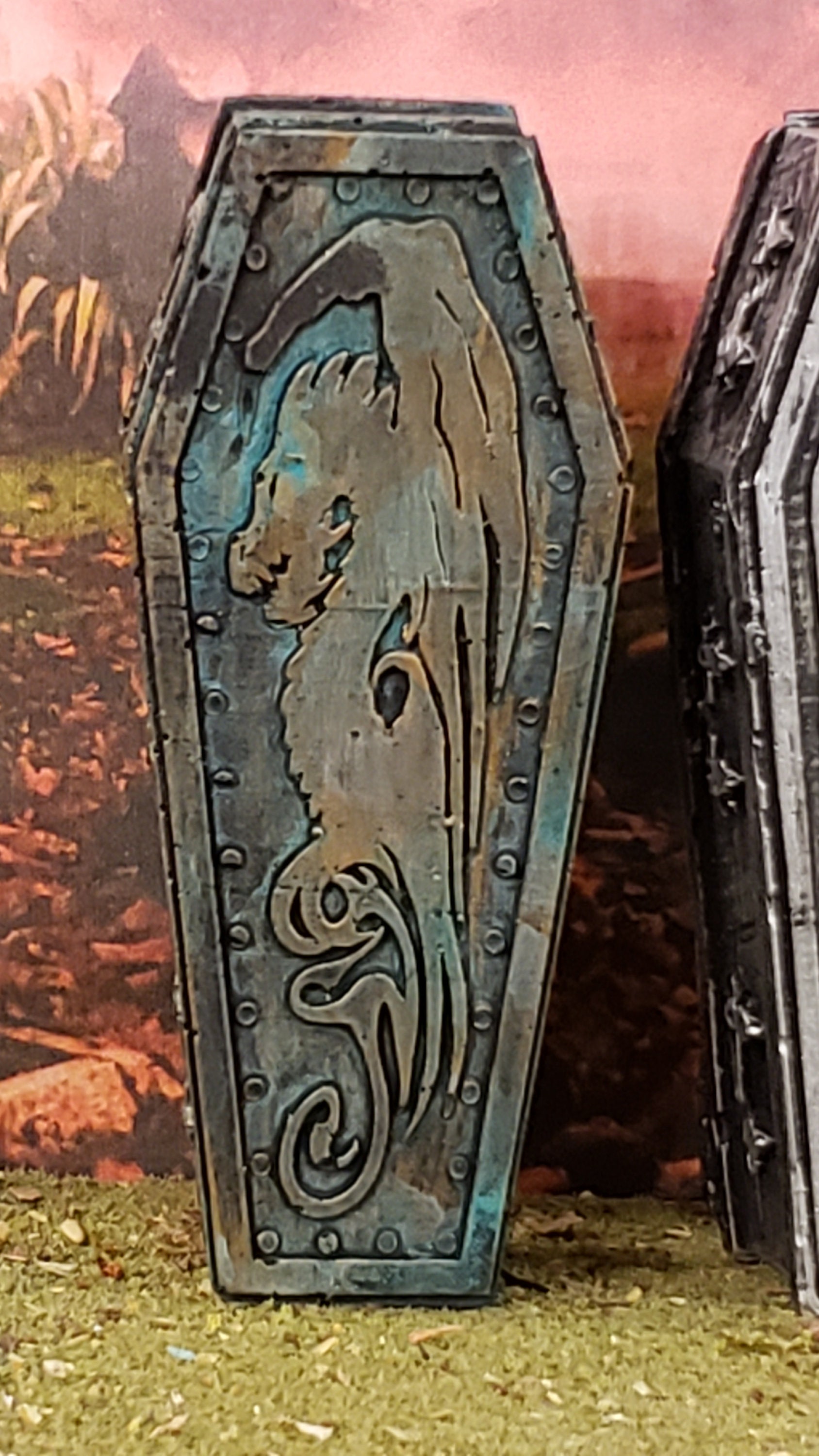 Distressed Miniature Coffins 3 Pieces - Etsy