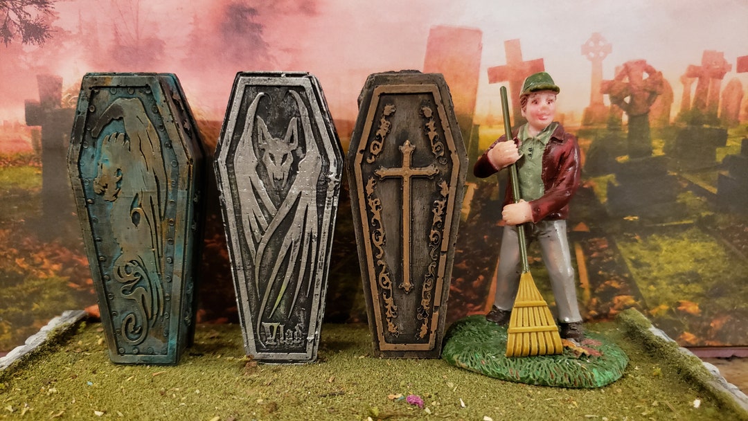Distressed Miniature Coffins 3 Pieces - Etsy