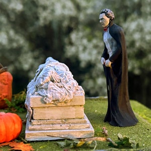 Miniature Distressed Tombstone Lying Girl Crypt - Etsy