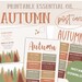 Autumn Diffuser Blends Printable Post Card | Doterra Essential Oils ...
