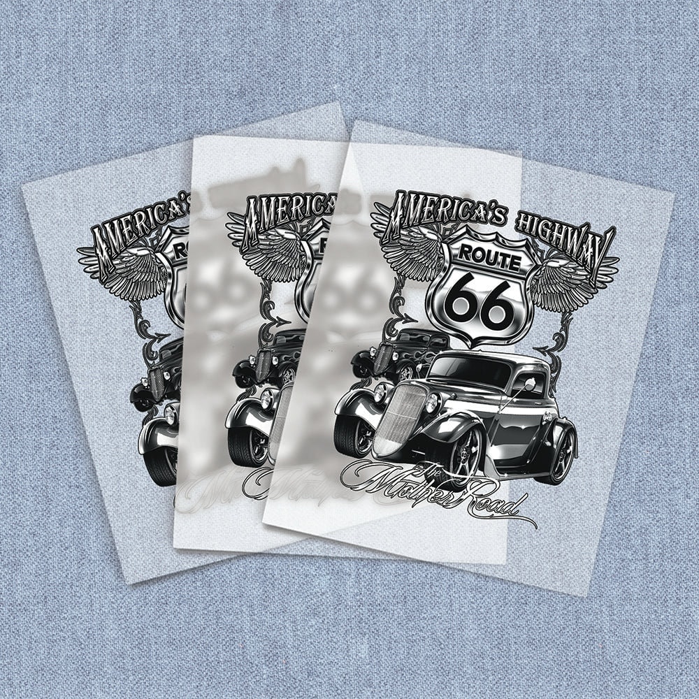 Hot Rod Iron On Transfers