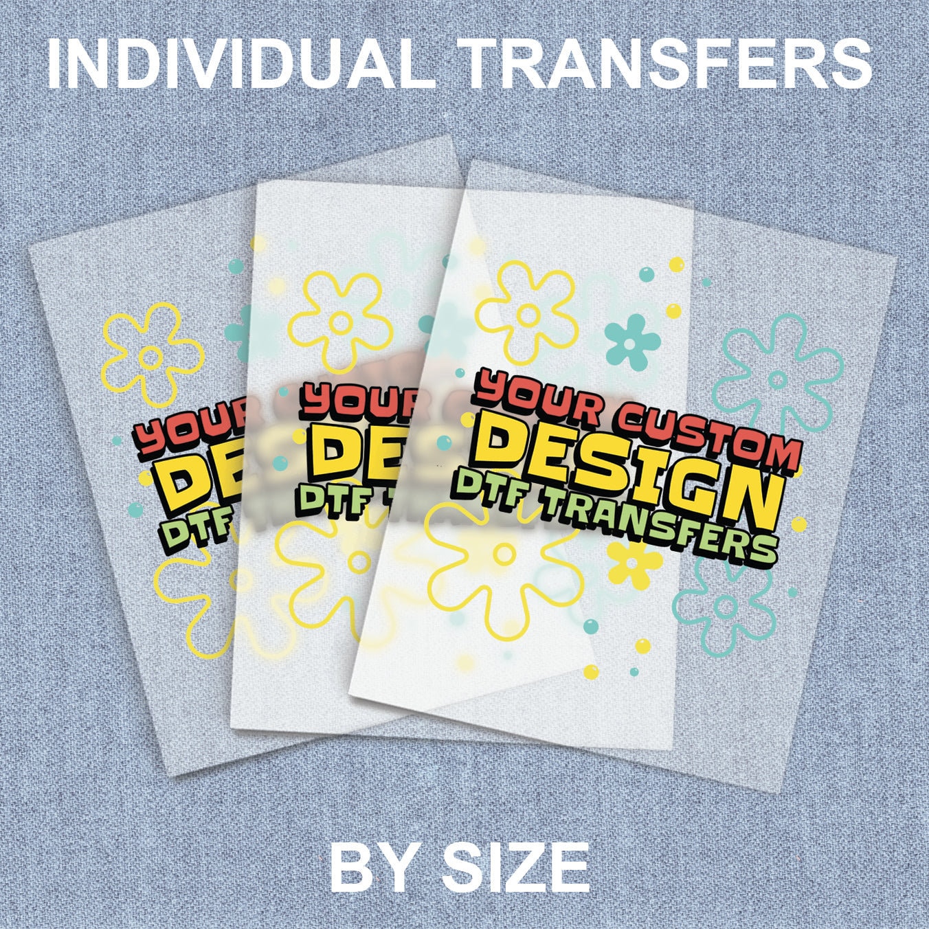 Custom DTF Heat Transfers Direct-to-film Iron-on Transfer - Etsy