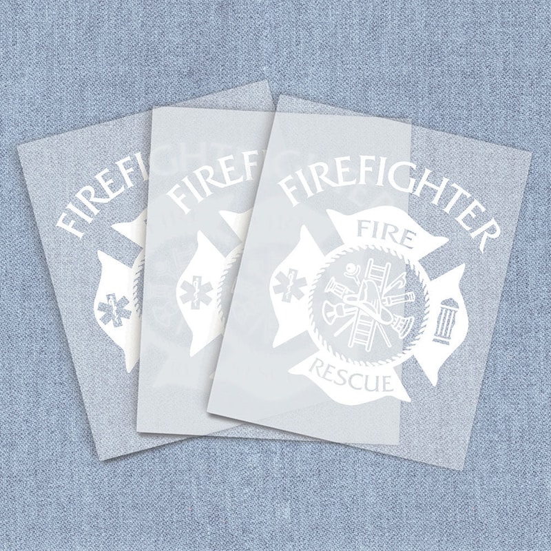 Fire Dept Decal - Etsy