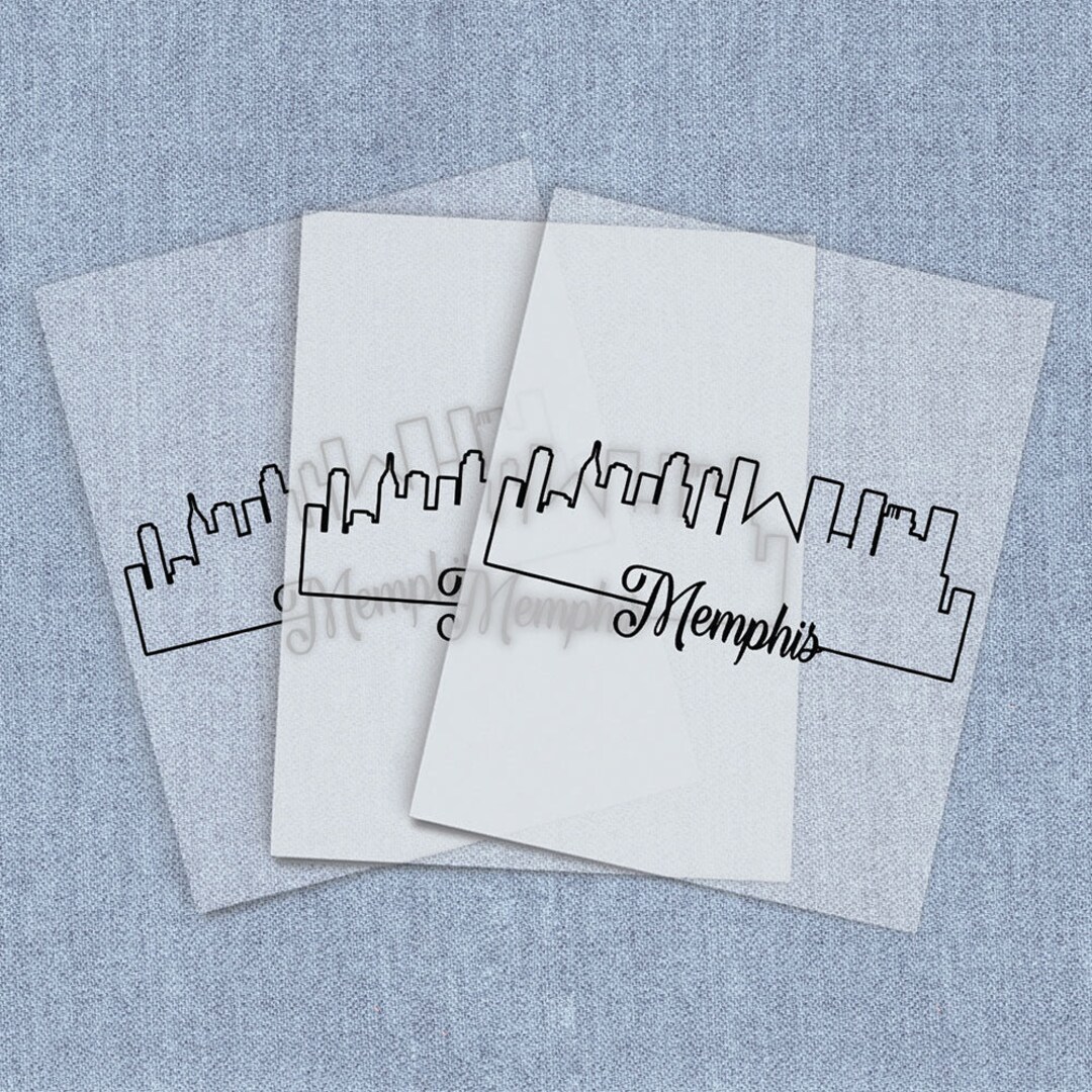 Memphis Outlines, DTF Heat Transfer, Iron on Transfer, Direct-to-film ...