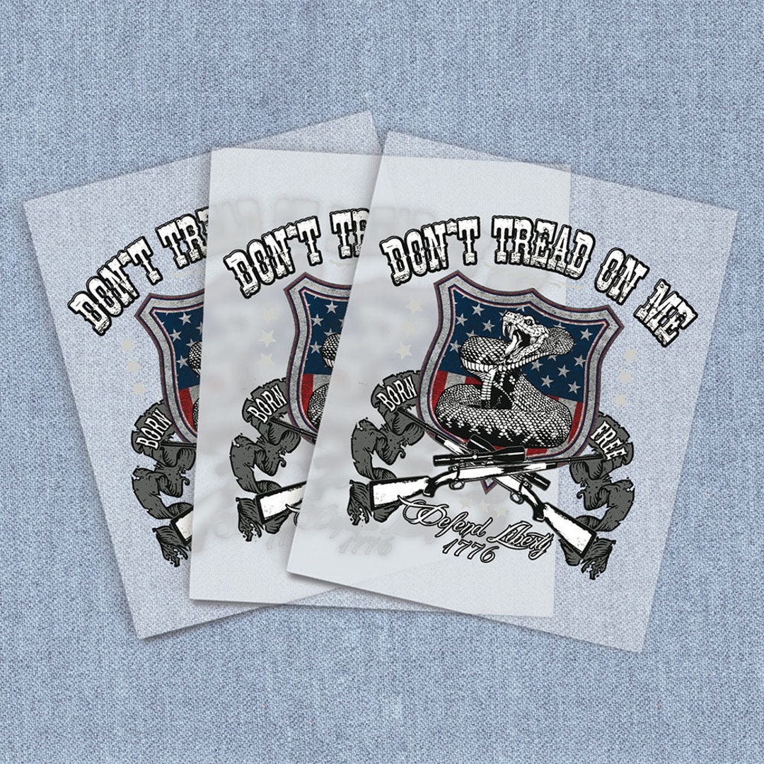 Defend Liberty W/ Crest DTF Heat Transfer, Iron-on Transfer, Direct-to ...