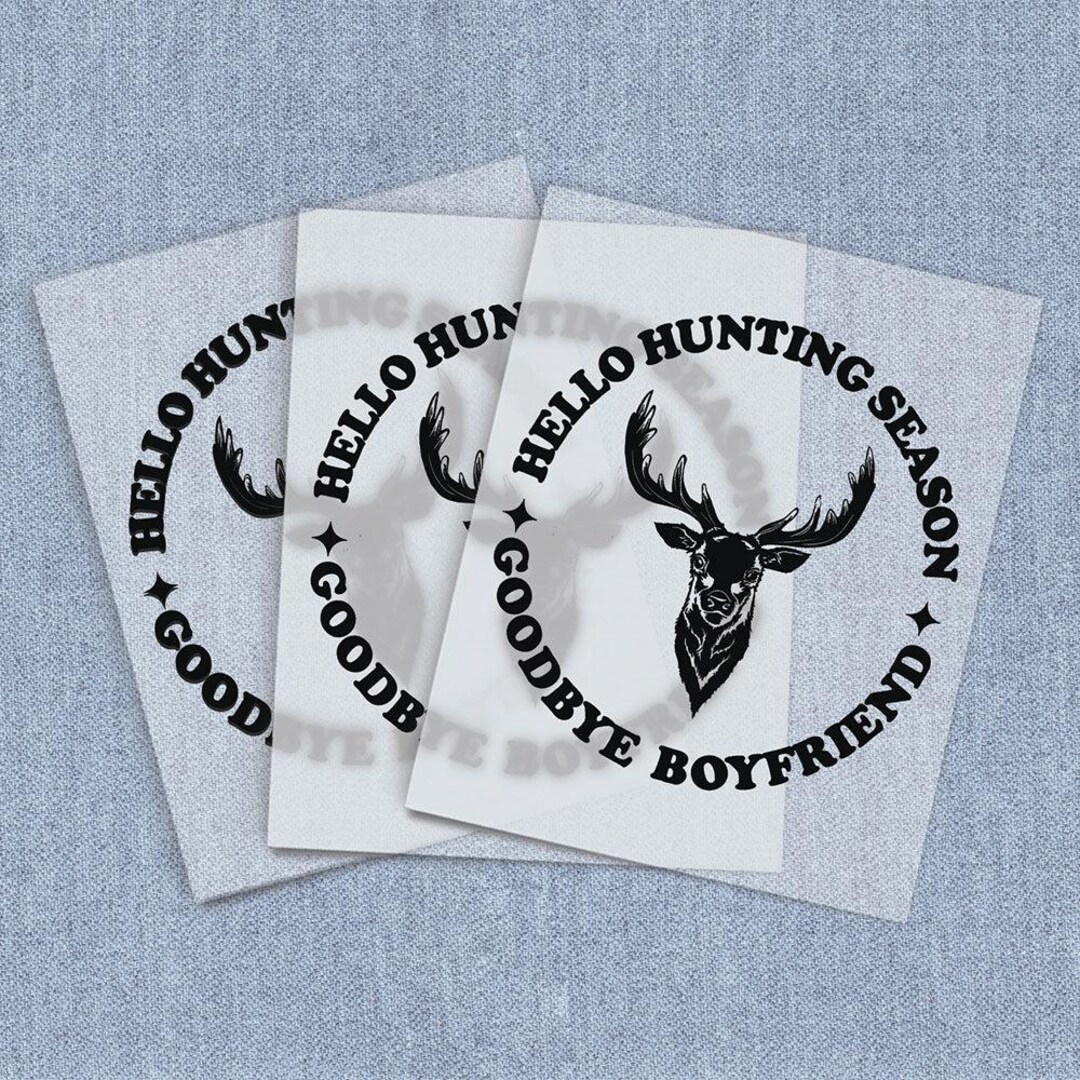 Deer Mount Hunting, DTF Heat Transfer, Iron-on Transfer, Direct-to-film ...