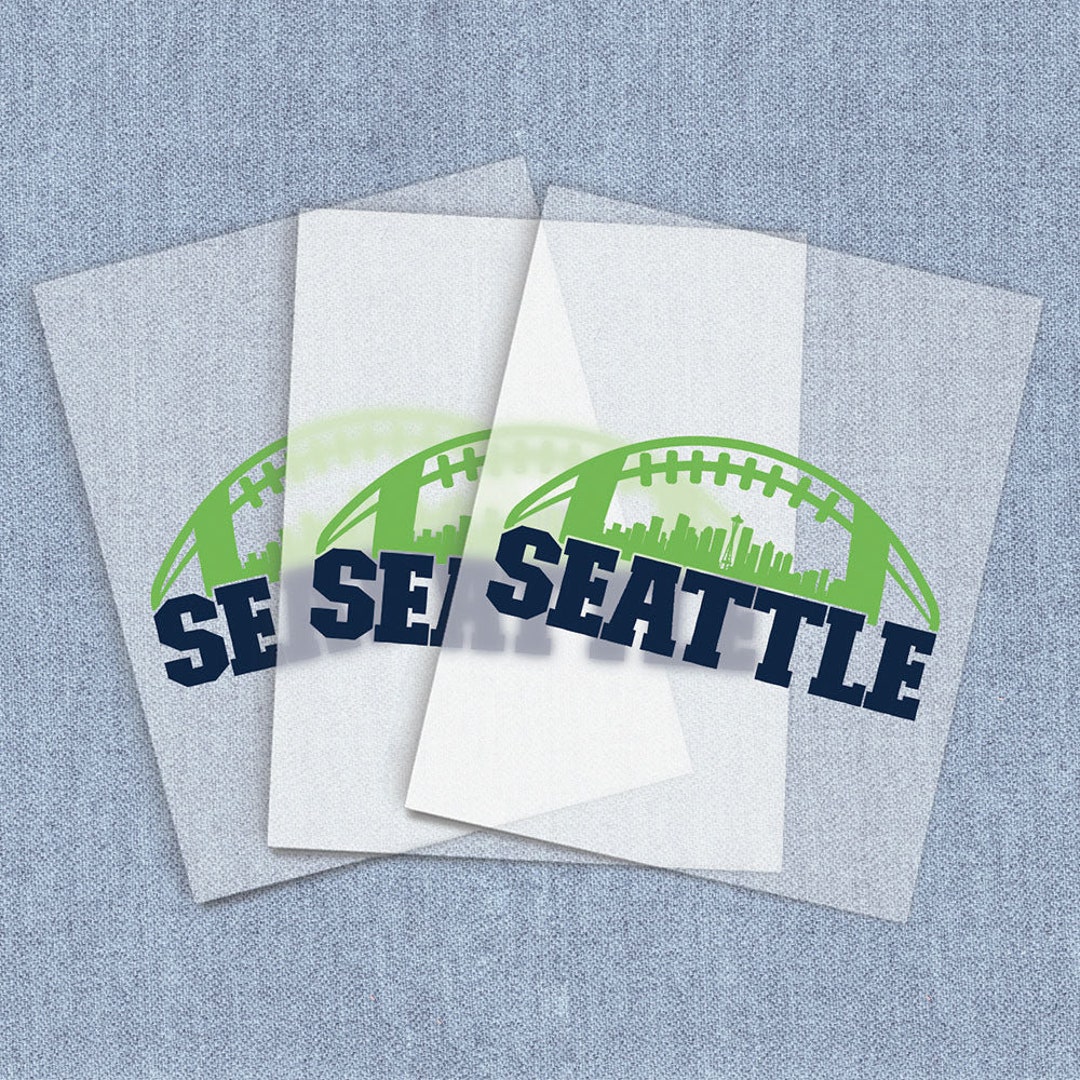 Seattle Football Home Iron-on for T-shirts, Sports Team DTF Heat ...
