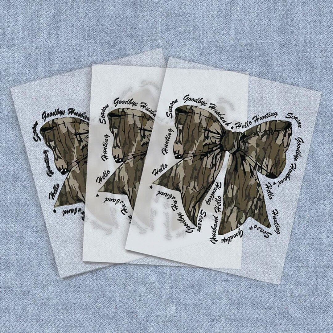 Goodbye Husband Bow, DTF Heat Transfer, Iron-on Transfer, Direct-to ...