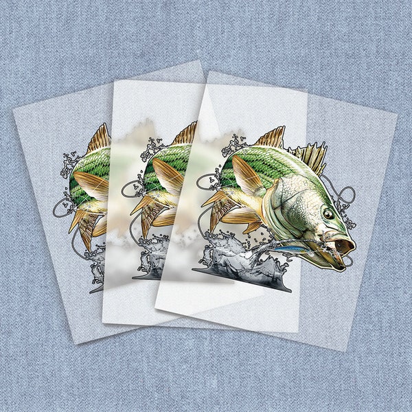 Fish Heat Transfers - Etsy