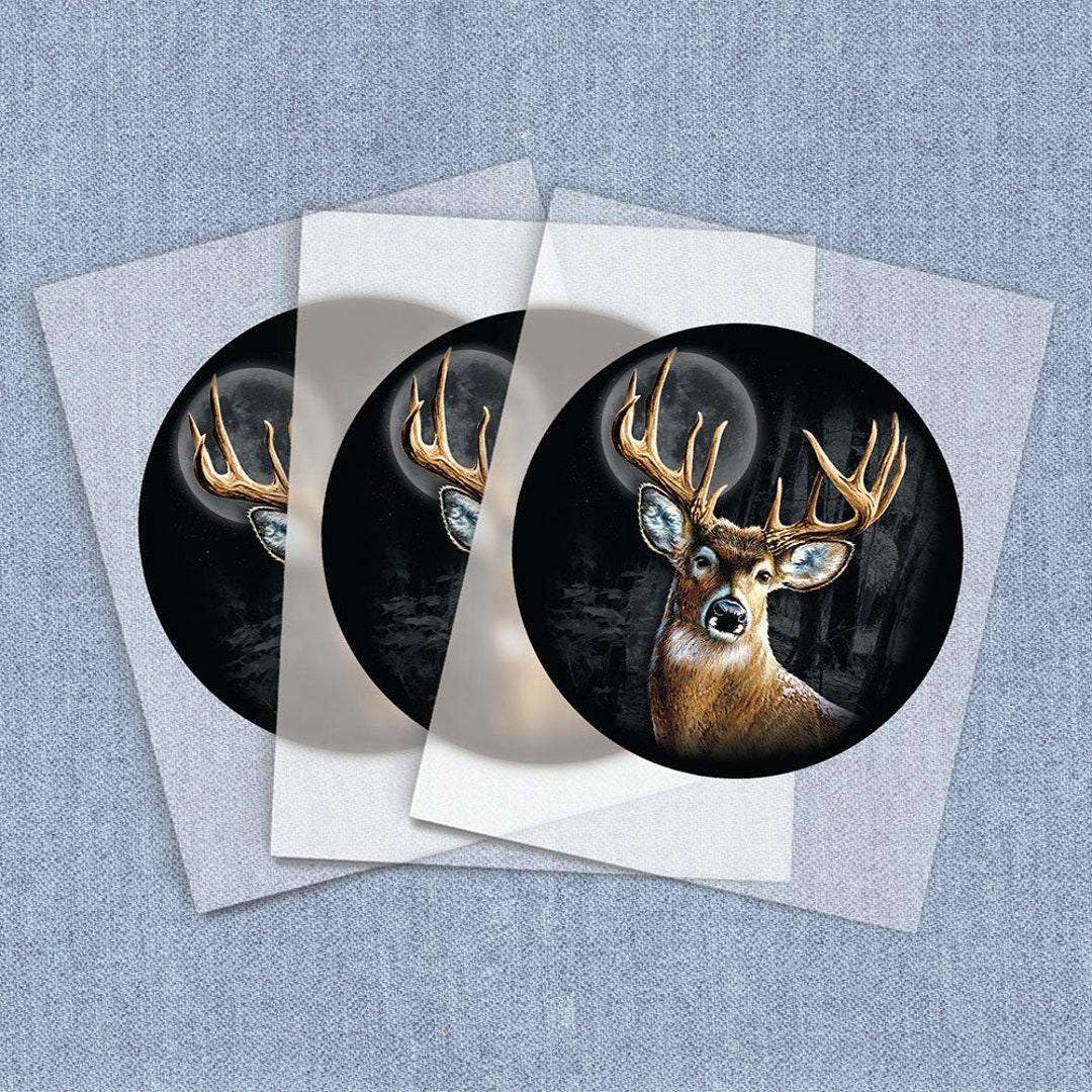 Whitetail Wilderness Iron-on Heat Transfer, Deer DTF Transfers, Home ...