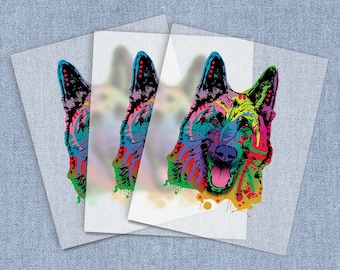 Colorful Love Direct-to-film Transfers, DTF Heat Transfer, Heart Iron ...