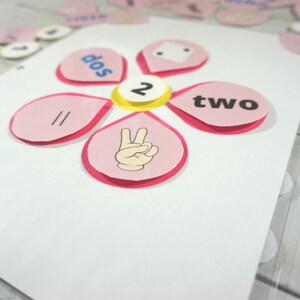 Preschool Learning Binder Number Activity. Toddler Busy Book Math ...