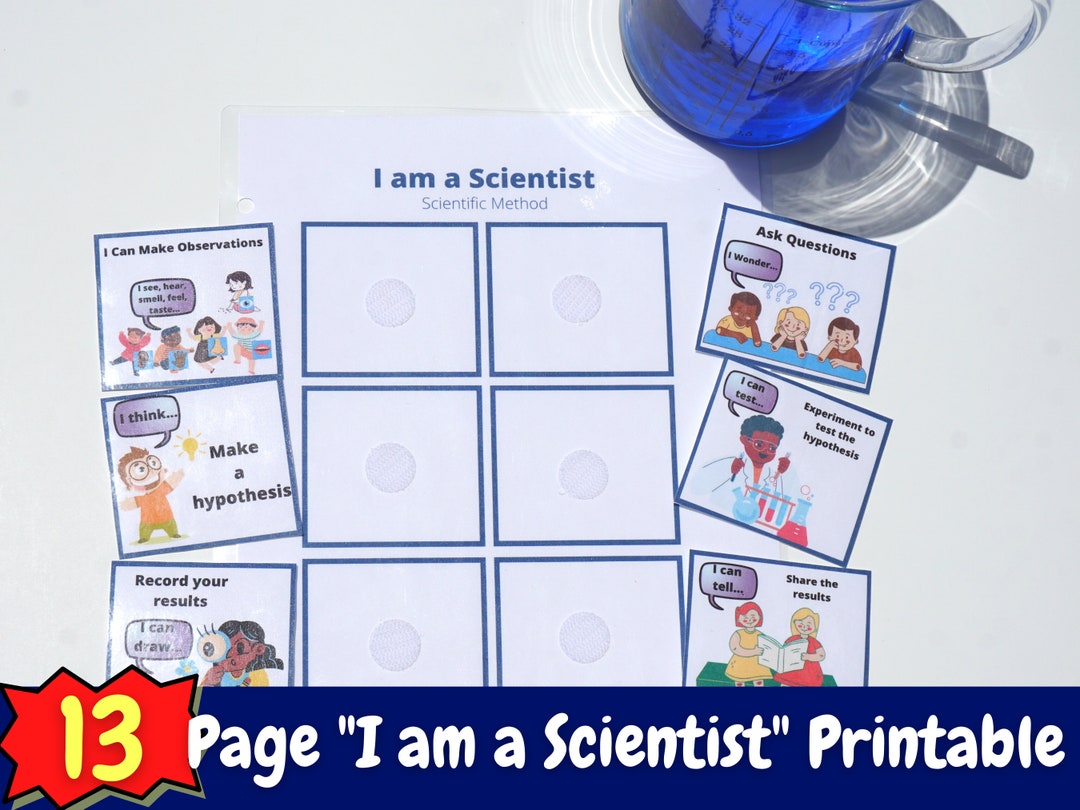 Pre-k I Can Be a Scientist | Science Unit Study Printable Download ...