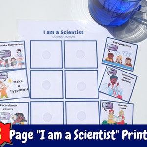 Pre-k I Can Be a Scientist | Science Unit Study Printable Download ...