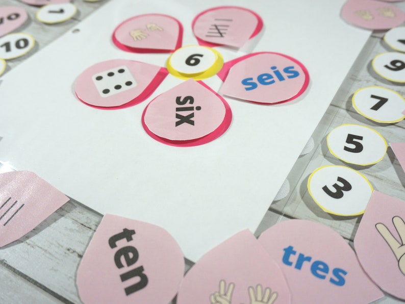 Preschool Learning Binder Number Activity. Toddler Busy Book Math ...