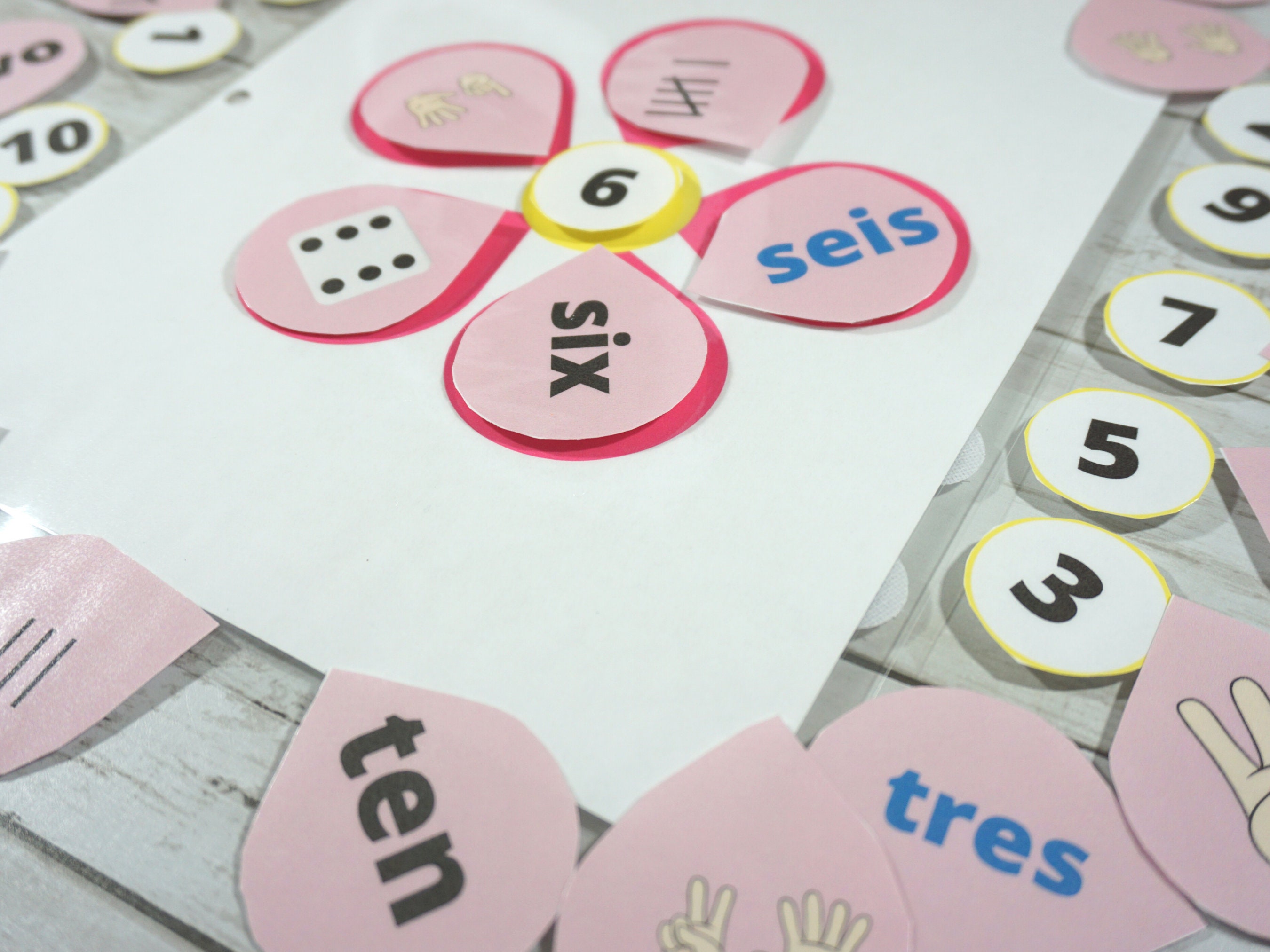 Preschool Learning Binder Number Activity. Toddler Busy Book Math ...