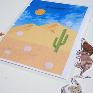 Desert Animal Habitat and Biome Printable Download Activity for Busy ...