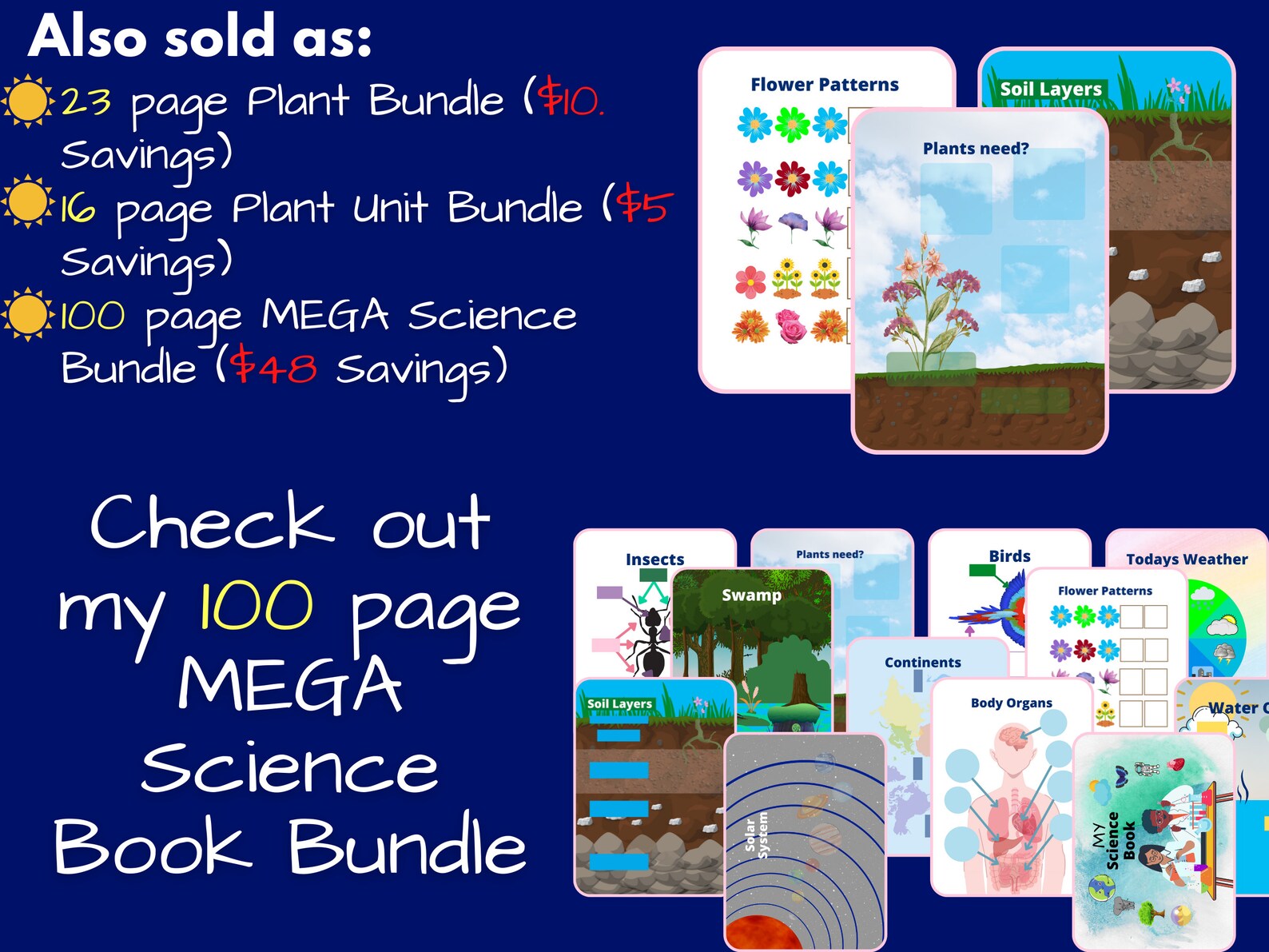 Soil Layers Activity Printable for Pre-k Science Busy Book Preschool ...