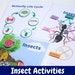 Pre-k Insect Activity Bundle for Busy Book Animal Classification ...