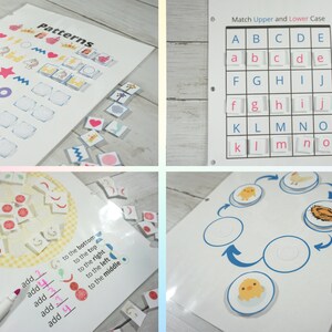 Personalized Preschool Learning Binder | Printable Busy Book ...