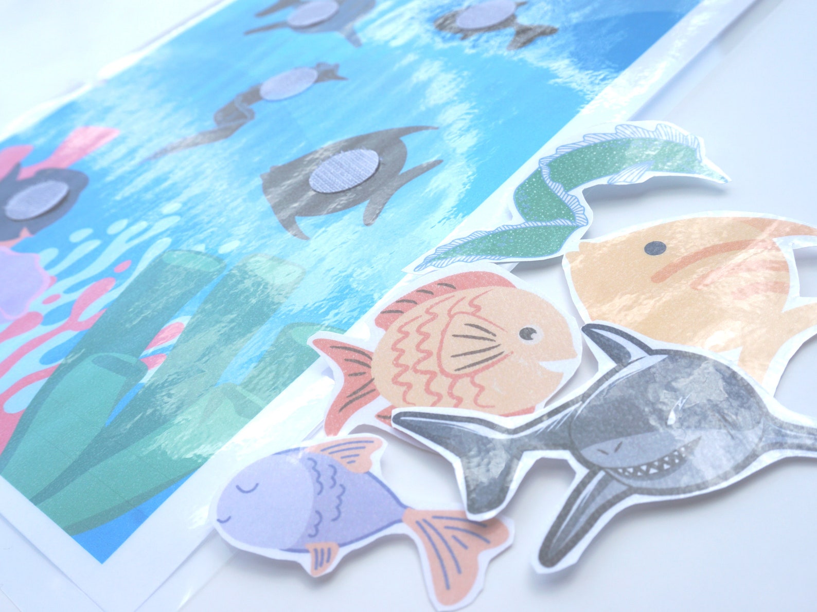 Pre-k Fish Printable Activities for Busy Book | Fish Unit | What is a ...