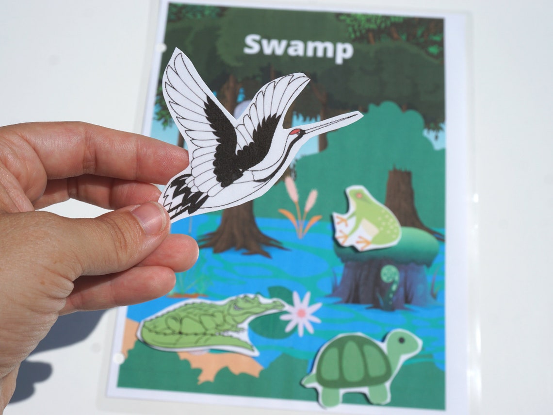 Animal Biome Busy Book Printable Activity | Pre-k Science | Preschool ...