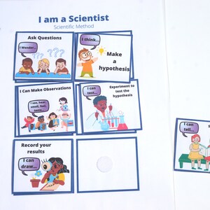 Scientific Method Printable Activity for Preschool and Kindergarten ...