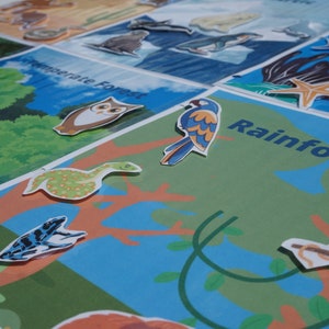 Animal Biome Busy Book Printable Activity | Pre-k Science | Preschool ...