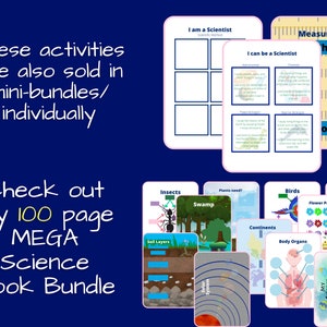 Pre-k I Can Be a Scientist | Science Unit Study Printable Download ...