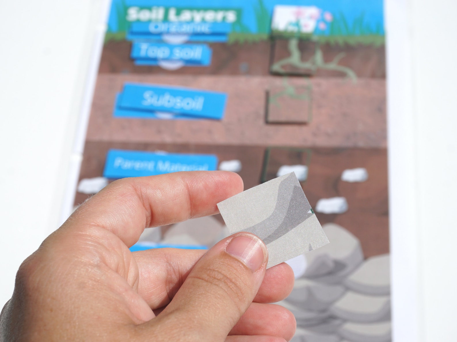 Soil Layers Activity Printable for Pre-k Science Busy Book | Preschool ...