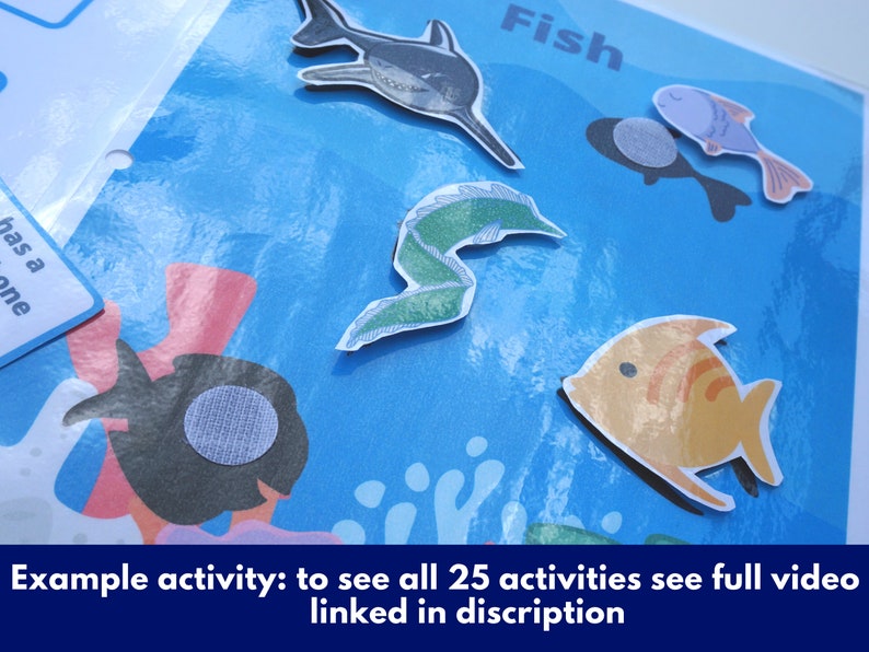Pre-k Animal Printable Busy Book Activity Bundle | Science, Biomes ...