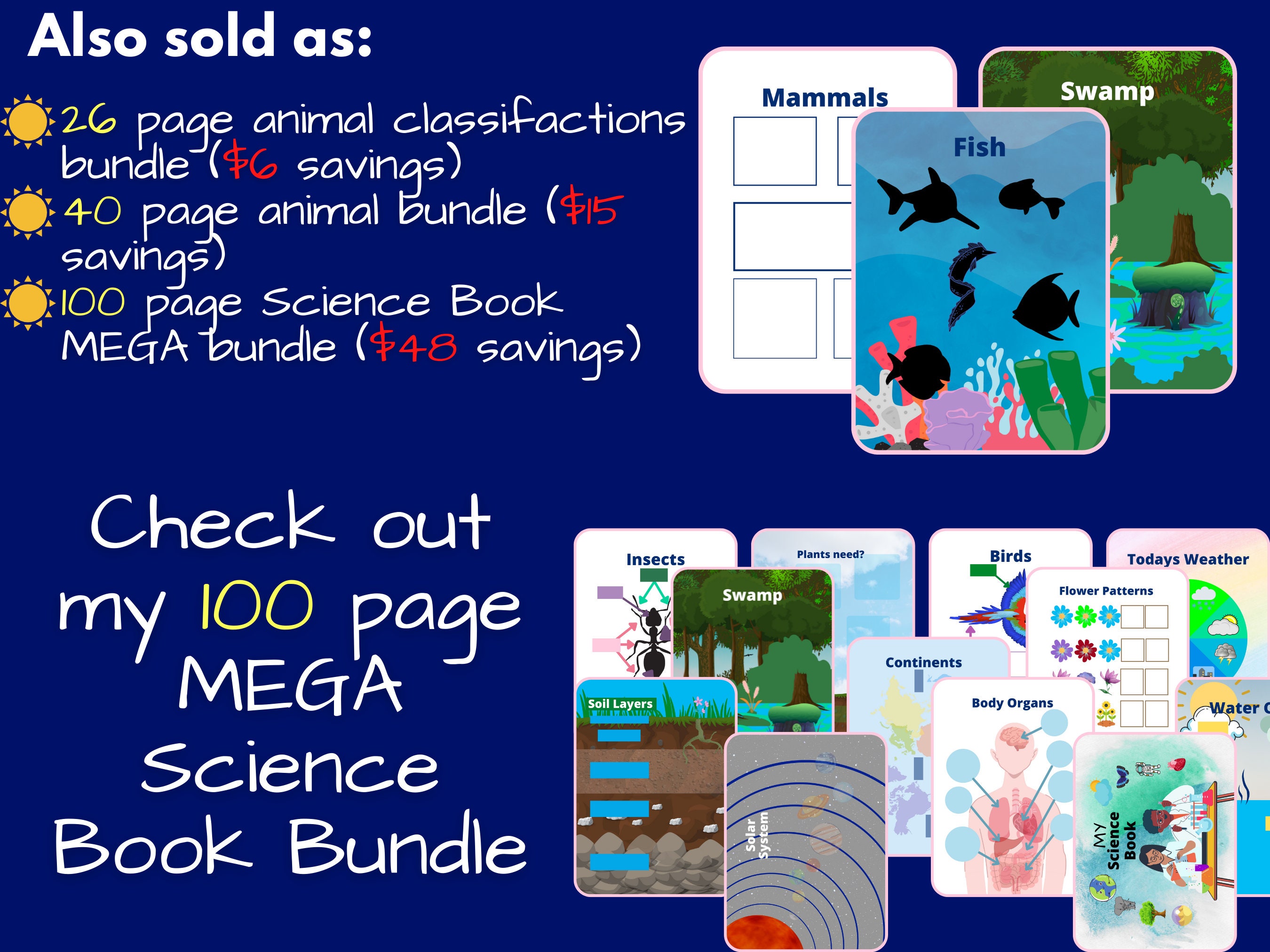 Bird Activity Printable Bundle for Preschool Busy Book | Pre-k Science ...