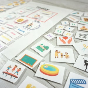 Preschool Morning Time Calendar Printable for Circle Time. Pre-k ...