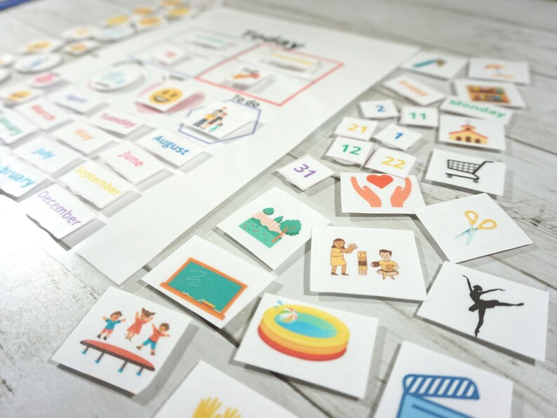 Preschool Morning Time Calendar Printable for Circle Time. Pre-k ...